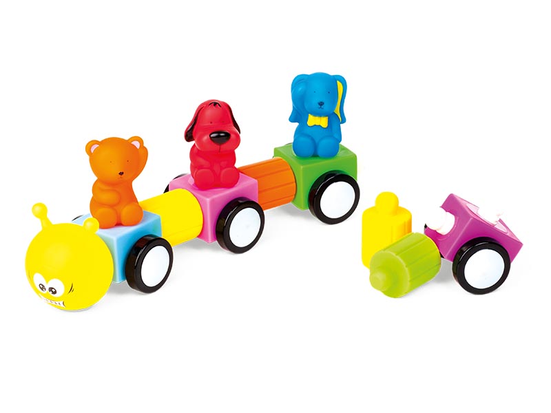 Pet train - rubber blocks :: PETONA.cz